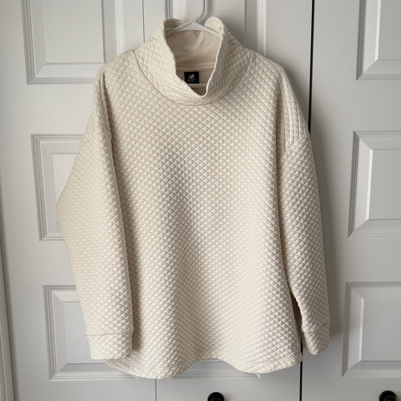 New Balance | Sweaters | New Balance Quilted Cowl Neck | Poshmark